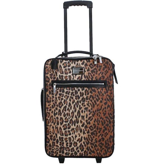 Dolce & Gabbana | Bags | Rare Dolce Gabbana Leopard Printed Canvas ...